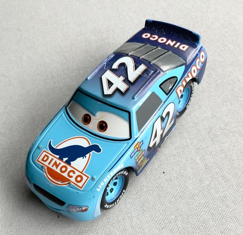DISNEY PIXAR CARS #42 DINOCO CAL WEATHERS RACER DIECAST METAL CAR | eBay