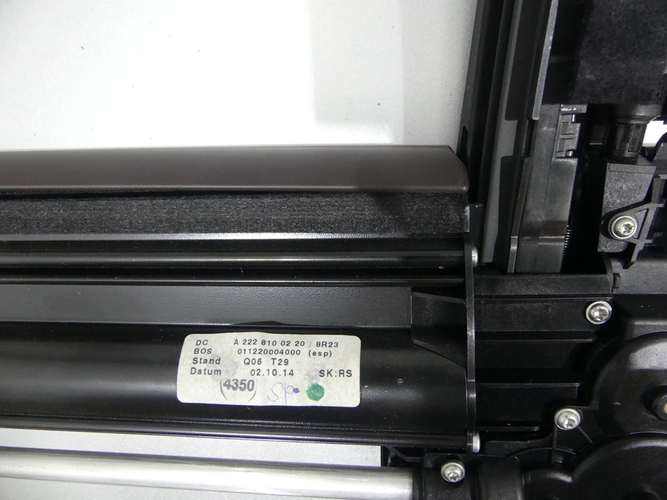 Mercedes W222 Sonnenrollo Sonnenschutzrollo Rollo Tür Lang HR braun ...