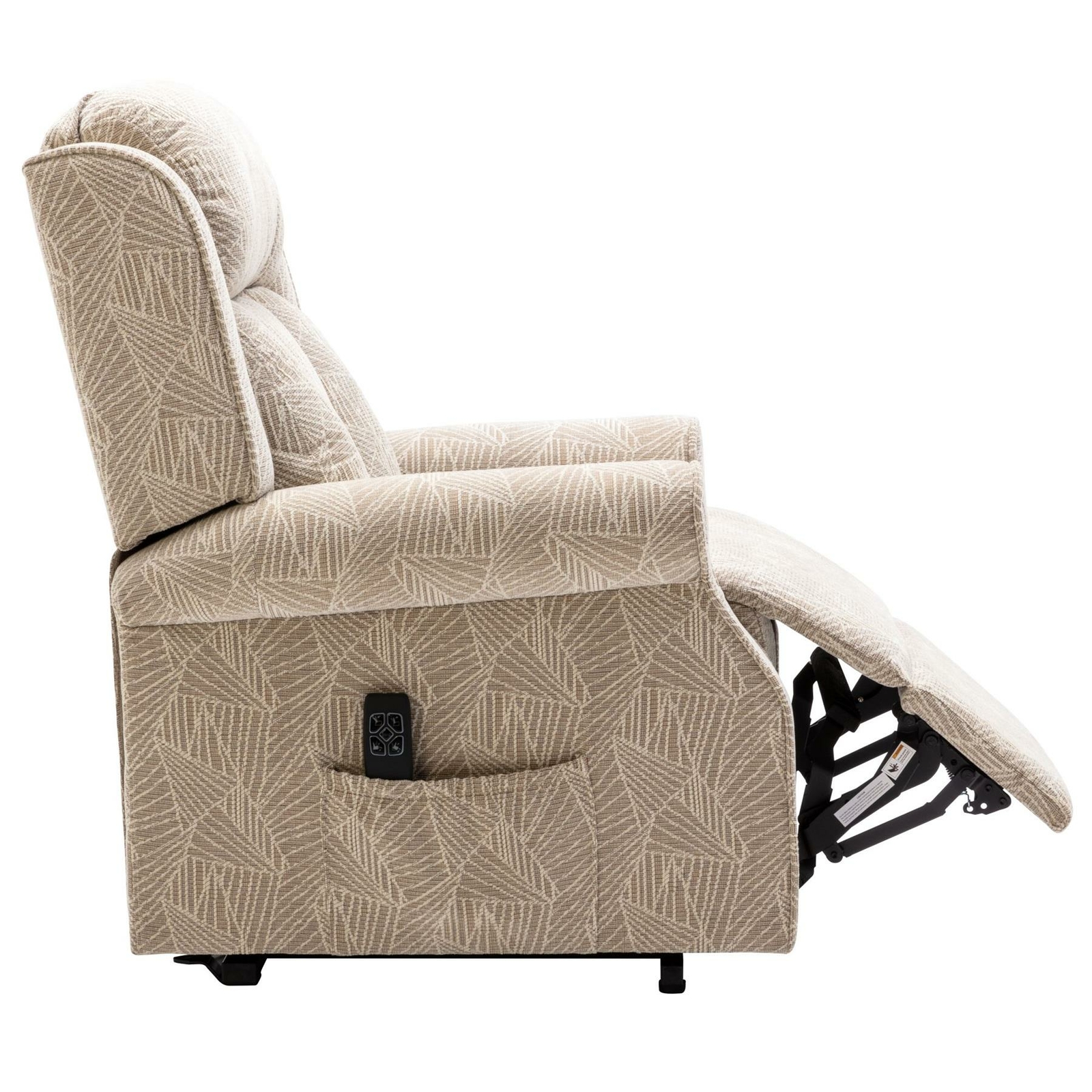 The Darwin Dual Motor Riser Recliner Mobility Arm Chair Cream ...