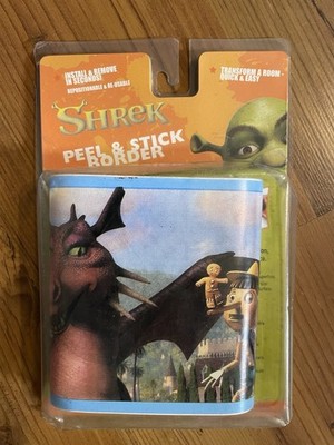 Shrek Peel and Stick Border Stickers for Kids Rooms New In Box | eBay