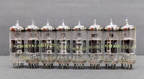 Nice Matched Octet of Tested 1966 Hitachi 12BY7A Vacuum Tubes | eBay