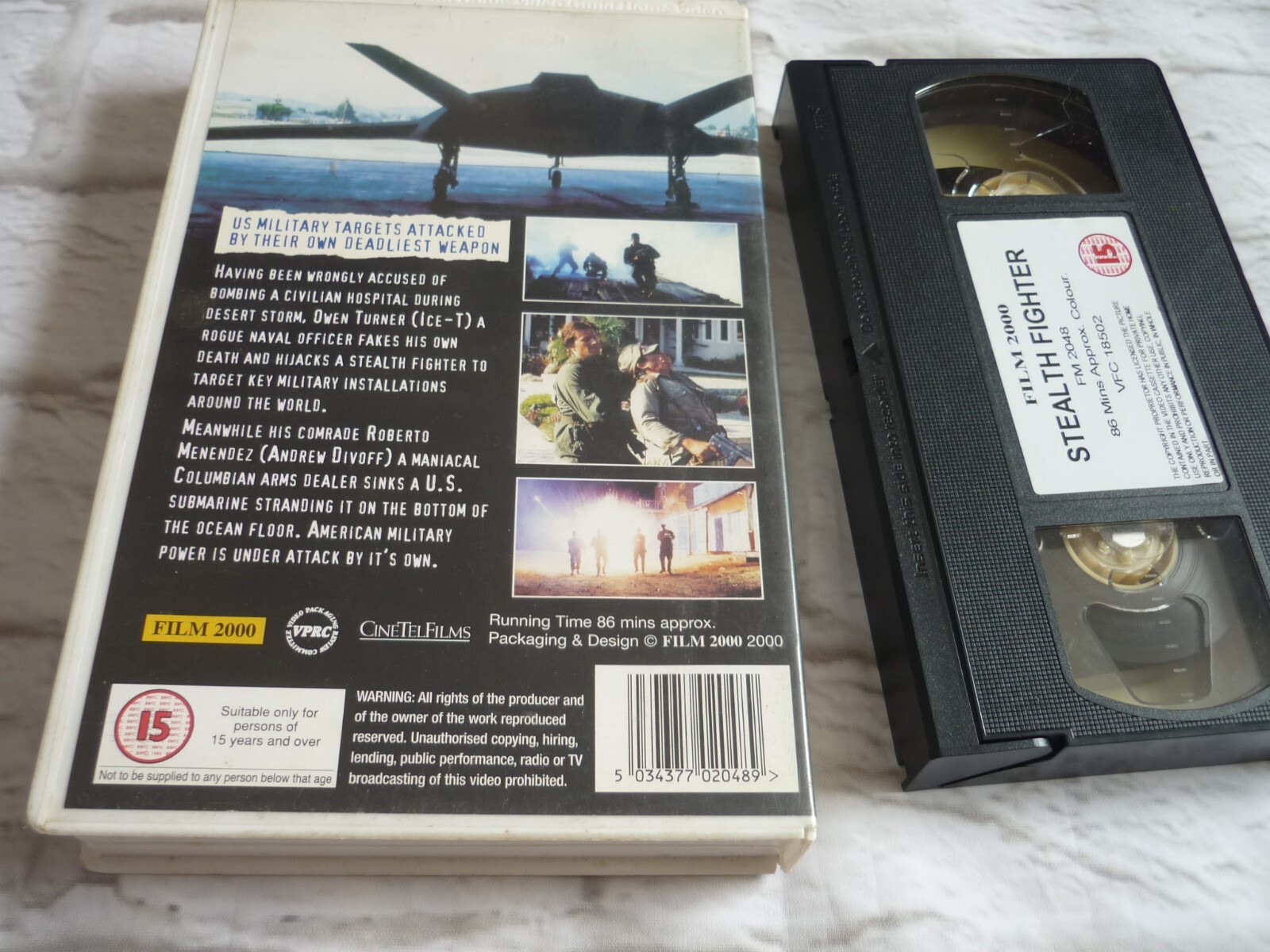 Uk pal vhs big box version stealth fighter | eBay UK
