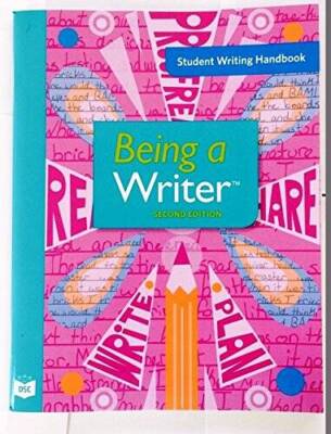 Being a Writer, 2nd Ed., Student Writing Handbook, Grade 5 - Paperback ...