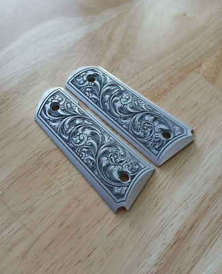 Custom Engraved 1911 compact size aluminum grips | eBay
