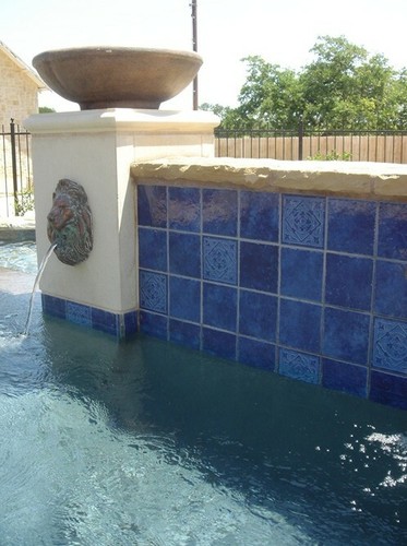 Cobalt Blue Pool Porcelain Pool Tile 6"x6" 6x6 Frostproof 45 sq. ft. sf ...