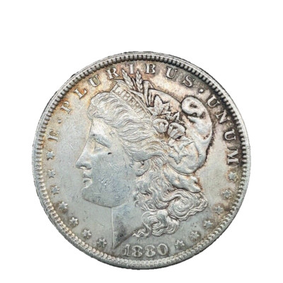 1880 Morgan Dollar AU/UNC. 90% Silver $1 US Coin Collectible #1512 | eBay