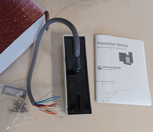 GE UTC Interlogix Lenel T-500W Gray Multi-Technology Prox Reader ...