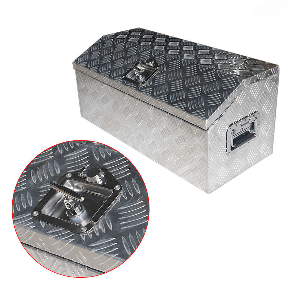 30" Truck Bed Trailer Underbody Aluminum Tool Box Storage Pickup RV | eBay