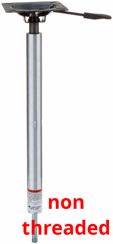 Attwood Swivl-Eze Lock N-Pin Adjustable 24-30" Power Pedestal + Seat ...