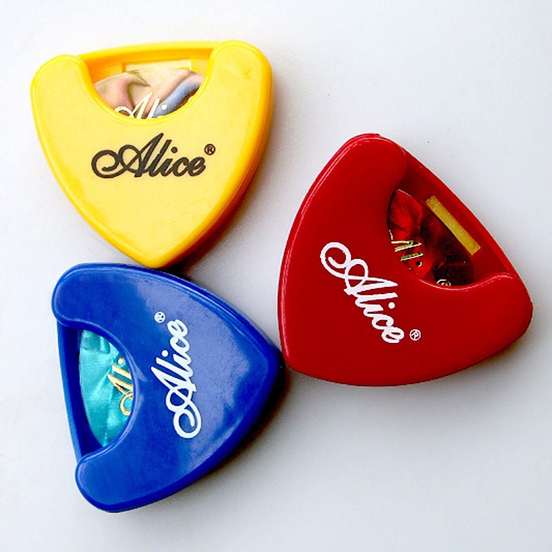 Guitar Pick Holder Plastic Plectrum Case Mediator Storage Self Adhes-,x ...