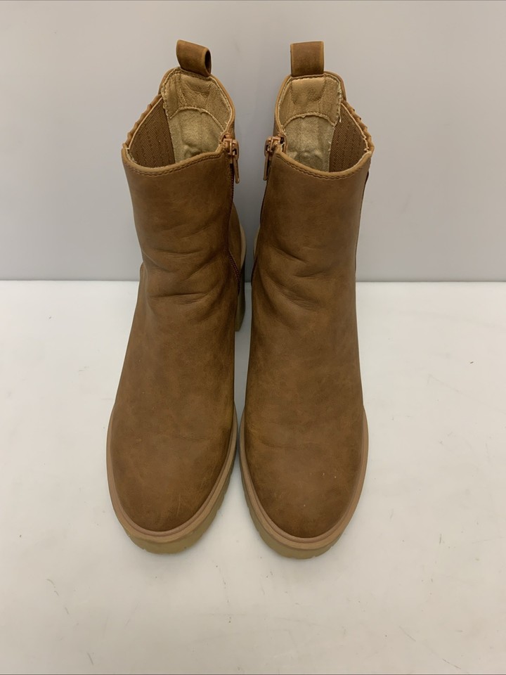 Dolce vita Jade Brown Leather Boot Size 8 | eBay