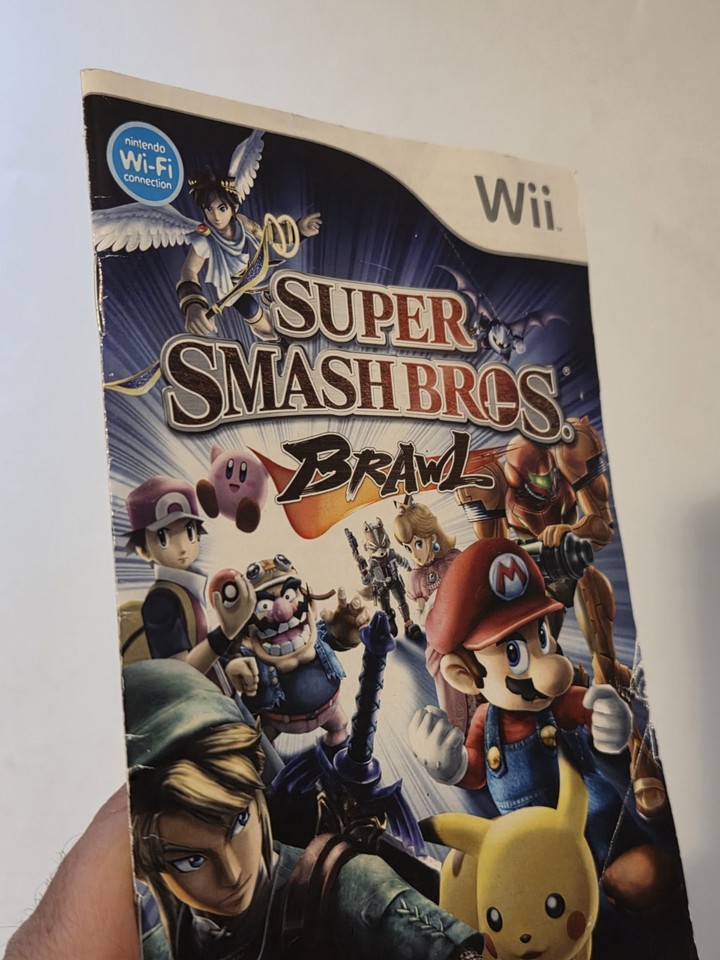 ONLY (8) Manuals & (4) Empty Cases Nintendo Wii ~ NO GAMES! Mario Wii ...