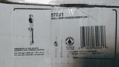 Delta 57021 3-Spray Hand Shower with Slide Bar in Chrome | eBay