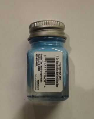 Testors 1/4oz Flat Sky Blue Enamel Model Paint TES1162TT | eBay