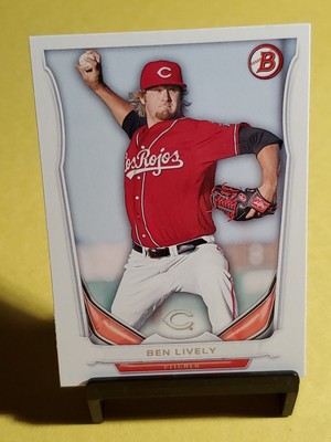 2014 Bowman Draft Top Prospect #TP-43 Ben Lively Reds/Phillies | eBay