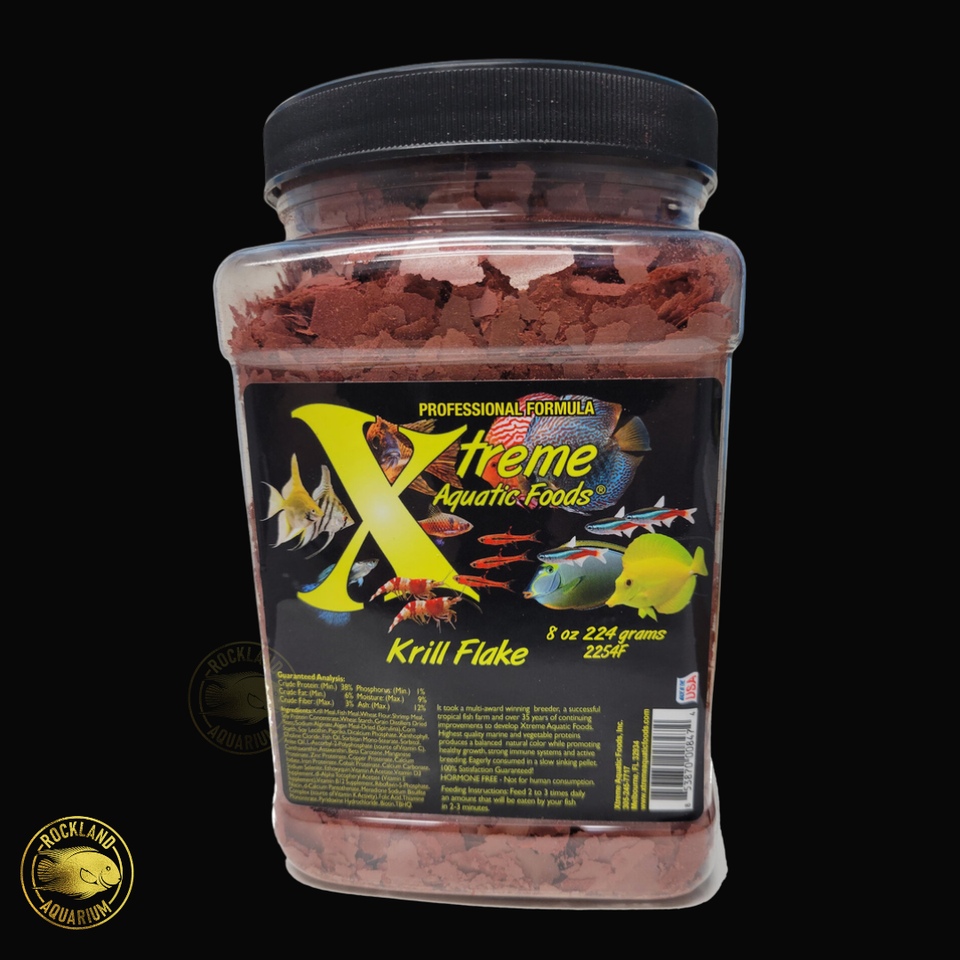 Xtreme Krill Flakes Fish Food - Xtreme Aquatic Foods | eBay
