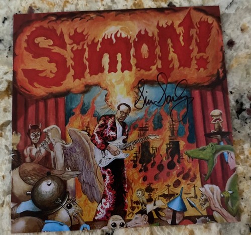 Simon! Hard Rock CD signed by the guitarist/songwriter. Free Shipping ...