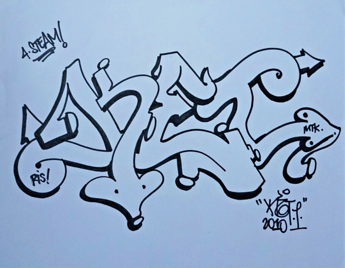 Cool Easy Graffiti Drawings