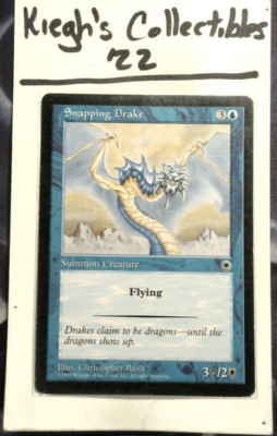 Mtg Snapping Drake *Portals - Played* | eBay