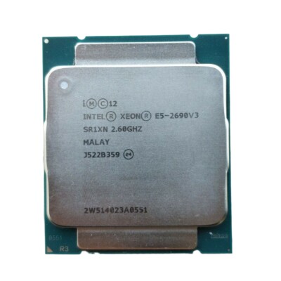 INTEL XEON E5-2690 v3 SR1XN 12 CORE 2.60GHz LGA 2011-3 CPU PROCESSOR | eBay