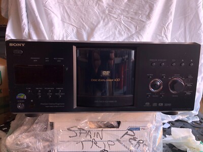 Sony Disc Explorer 400. Will play up to 400 CD/DVD/SACD/Video CD with ...