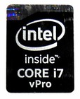 50PCS Intel Core i7 vPro Black Sticker Case Badge Genuine USA Lot ...