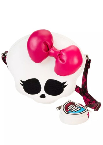 Loungefly x Monster High Skullette Figural Crossbody Bag with Coin Bag ...