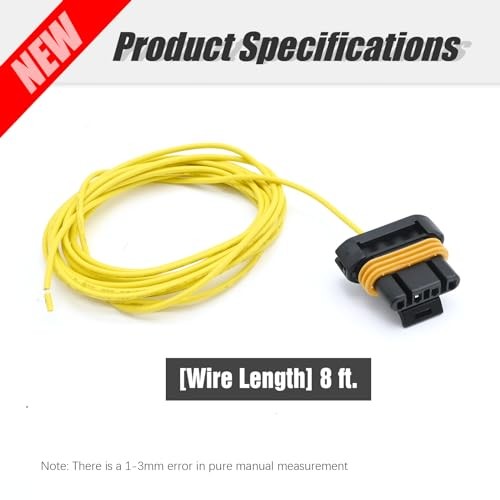 197-400 8Ft Plug Wire Pigtail Replacement for GM Alternators with 4 Pin ...
