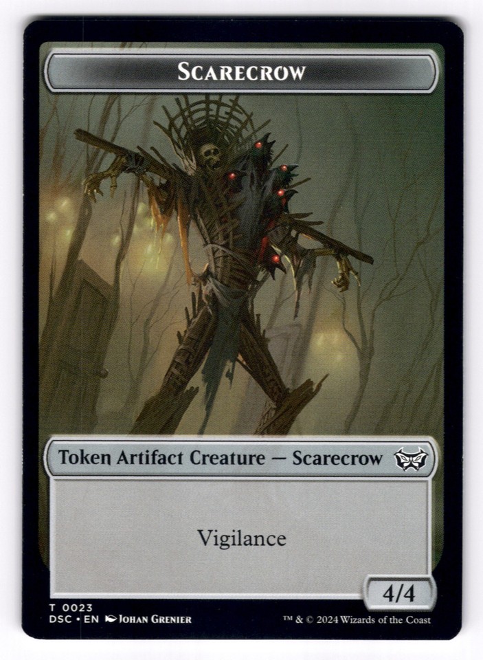 Beast 8 Scarecrow 23 NM Commander: Duskmourn: House of Horror MTG ...