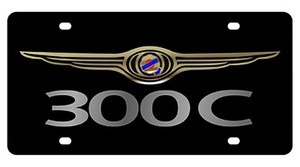 New Chrysler 300C Logo Acrylic License Plate | eBay