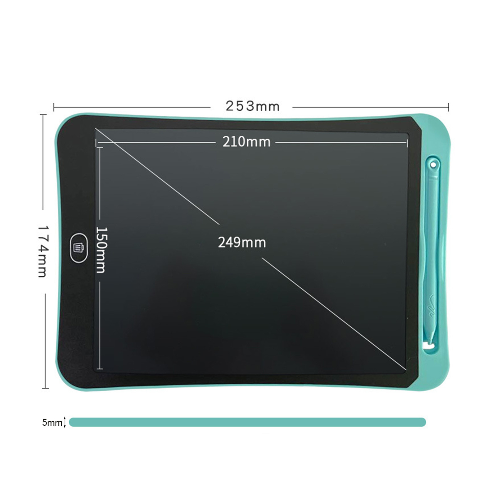 10-inch Writing Pad Eye Protection Painting Digital Handwriting Pad ...