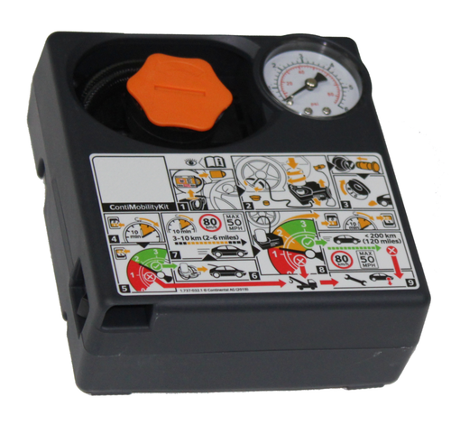 CONTINENTAL TYRE PUMP 12V COMPRESSOR FORD VOLVO VAUXHALL NISSAN KIA VW ...