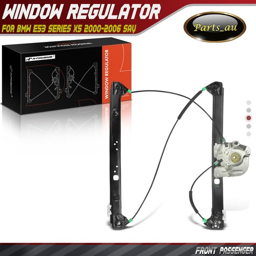 Power Window Regulator W/o Motor for BMW X5 E53 2000-2006 Front Left ...