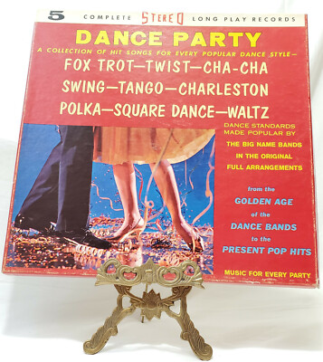 BOX SET 5 LP Dance Party A Collection Of Hit Songs For Every Popular ...