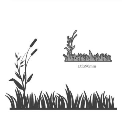 Metal Cutting Dies Reed grass Decoration Scrapbooking Paper Craft ...