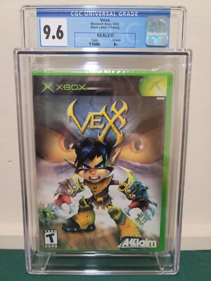 NEW Sealed GRADED CGC 9.6 A+ Vexx (Microsoft Xbox, 2003) 21481402763| eBay