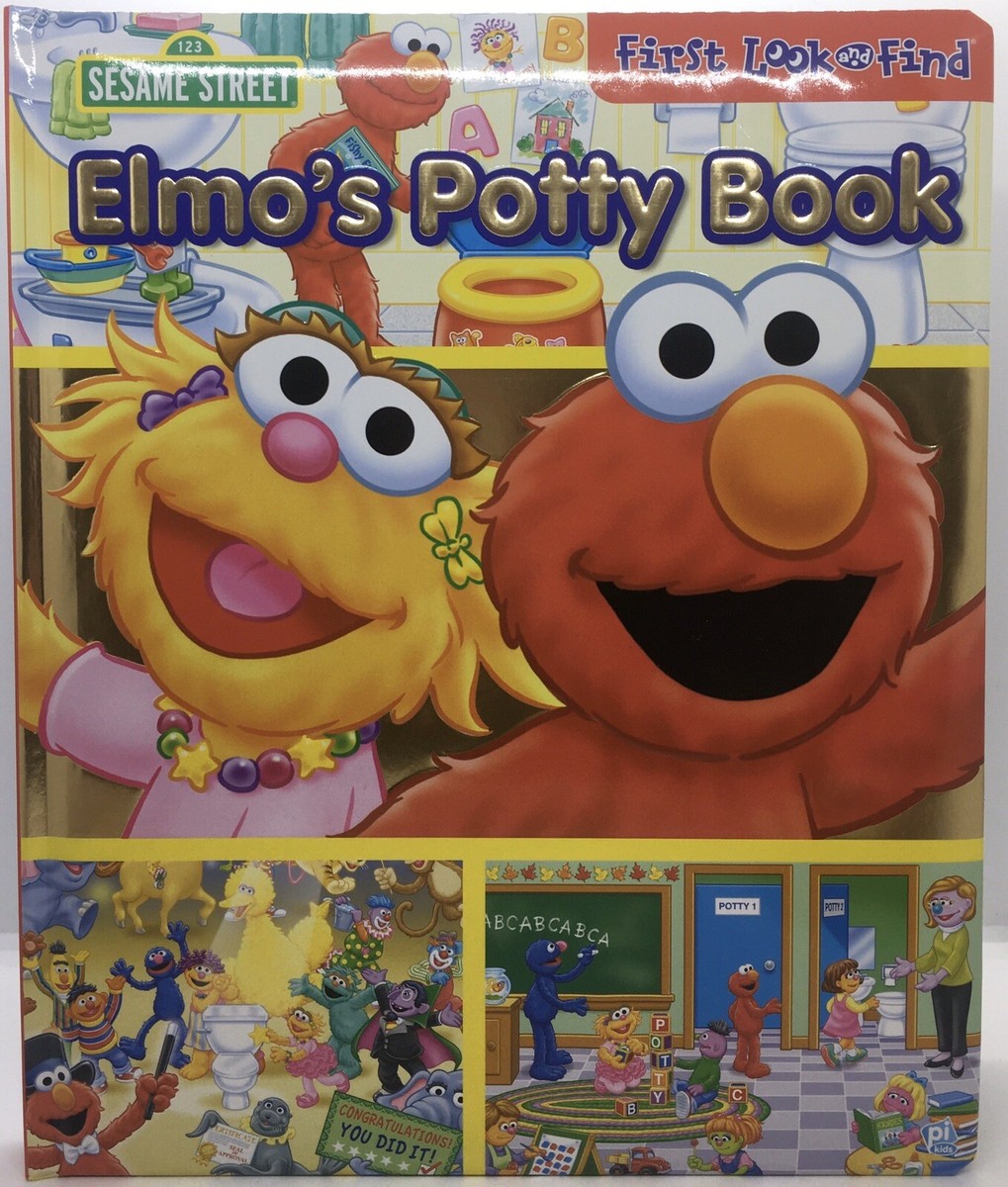 Sesame Street Elmo Potty Book P Is For Potty! Elmo's Fun & Educational