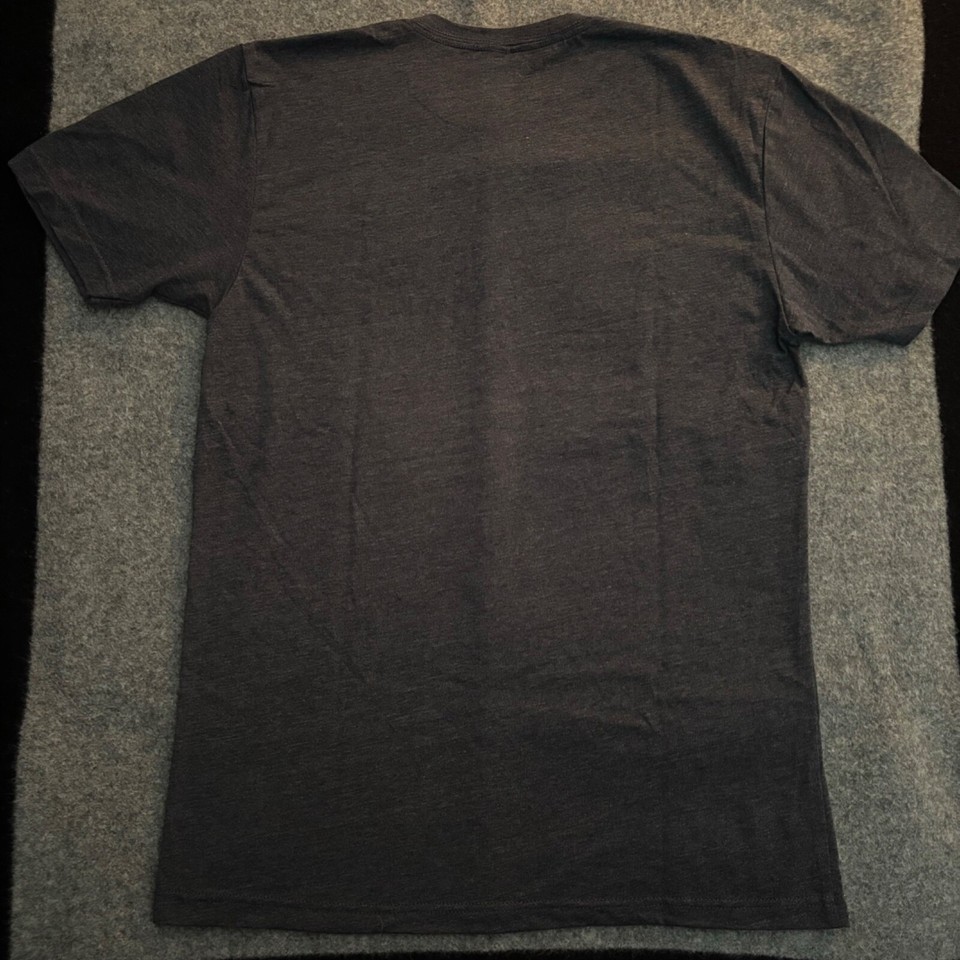 THURSDAY Gold Font Black Dove Logo S/S Tour Shirt MEDIUM NWOT emo band ...