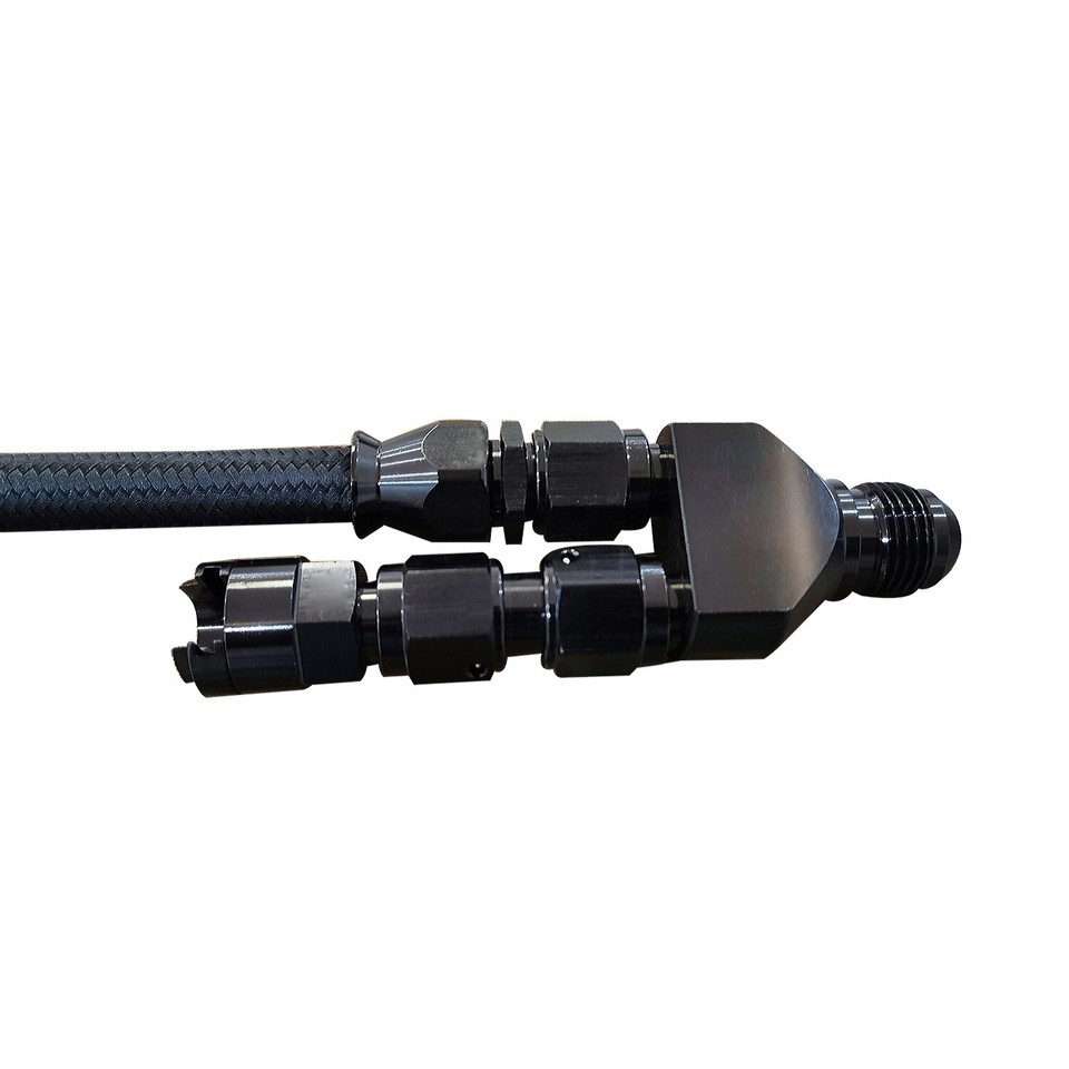 Flex Fuel Sensor Bypass Splitter Flexfuel -8AN In/out LS E85 CTSV (No ...