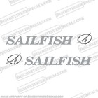 Fits Sailfish Boat Logo Decals 36" | eBay