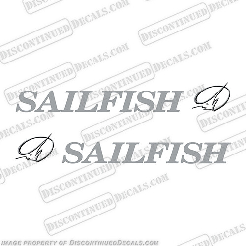 Fits Sailfish Boat Logo Decals 36" | eBay