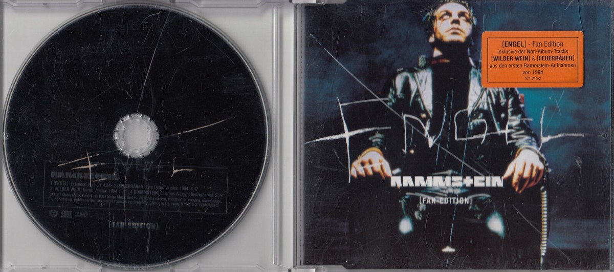 Rammstein World Single Engel Fan Edition