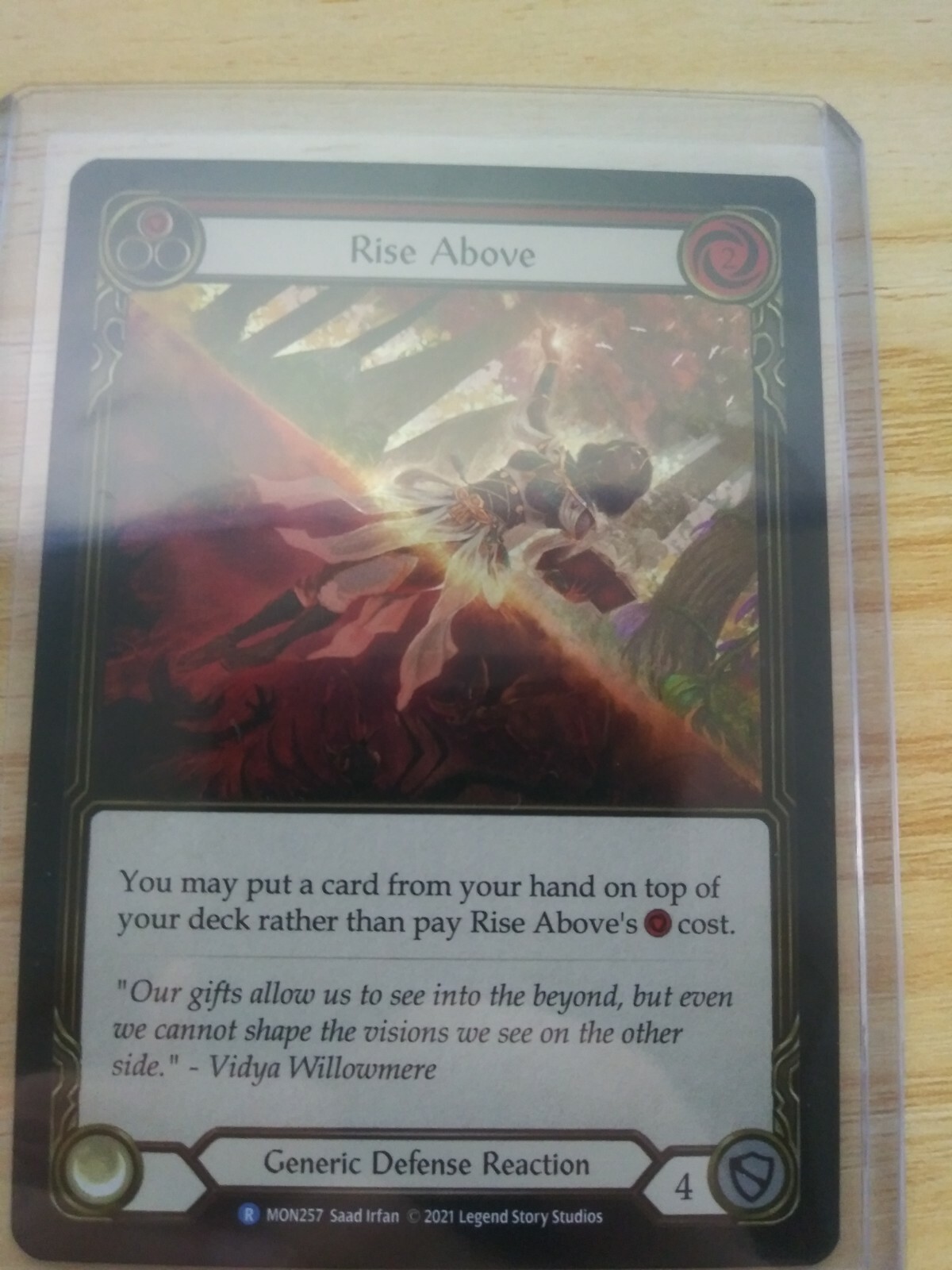 Flesh And Blood / Rise Above (Red) / NM / Rare | eBay