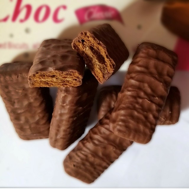 Ritzbury Chunky Choc Trio Chocolate Coated Delicious Biscuit 3 Bars 60g ...