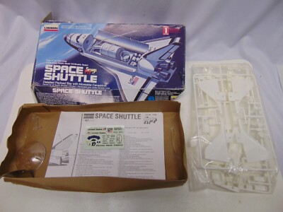 1995 Lindberg Snap Fit Space Shuttle w/ moveable canadarm #72566 USA in ...