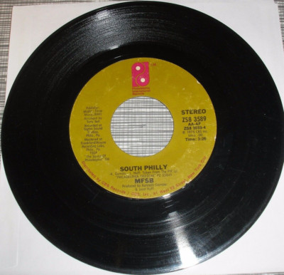 MFSB / Philadelphia Freedom - South Philly / PIR 45rpm Record | eBay