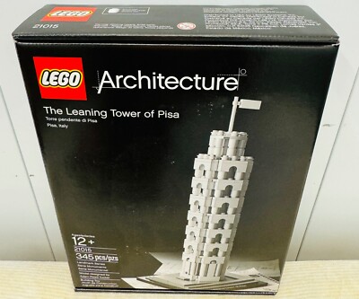 Lego 21015 Architecture Leaning Tower of Pisa New Sealed Retired Rare ...