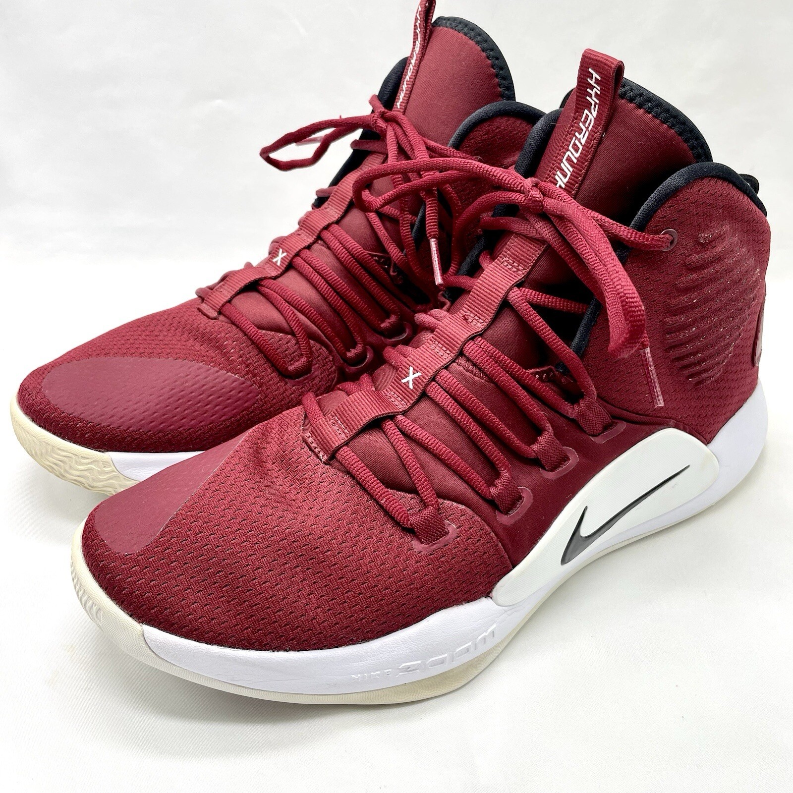 Nike Hyperdunk X TB Basketball Shoes Team Red White A… - Gem