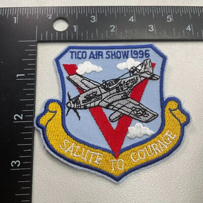 VINTAGE 1996 TICO AIR SHOW Patch space coast, valiant air command ...