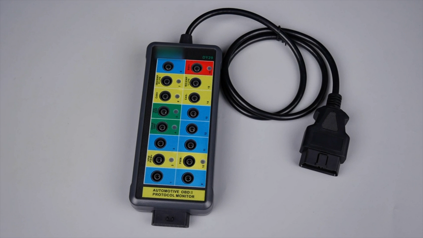 OBD2 Breakout Box OBDII Protocol Detector 16-Pin CAN Breakout Tester ...